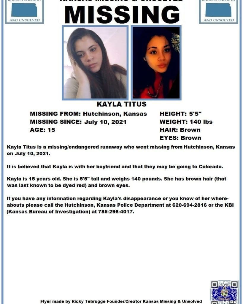 Kansas Missing Kids | KCLY Radio