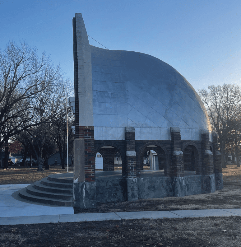 Then & Now: Dexter Park Band Shell | KCLY Radio